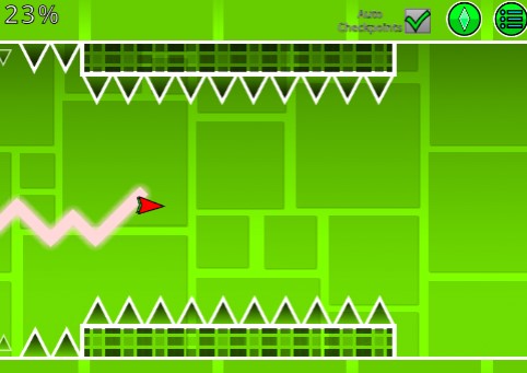 Geometry Waves - Play Geometry Waves On Space Waves Game